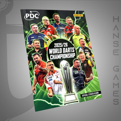 Panini PDC World Darts Championship 2025/26 Sticker - Softcover-Album ...