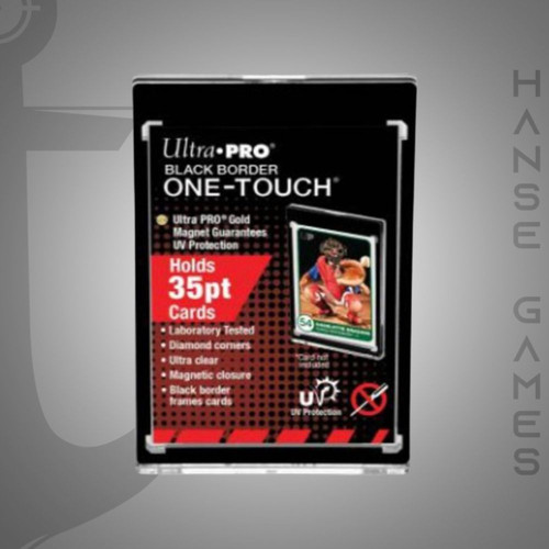 Ultra Pro Black Border One-Touch Card Holder Magnetholder 35pt | Hanse ...