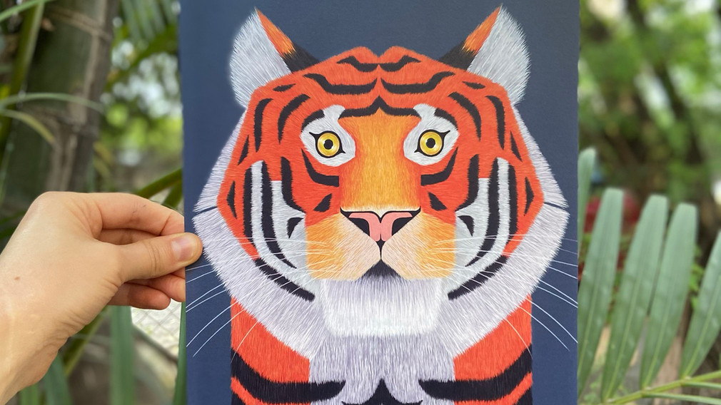 tiger-a4-artprint