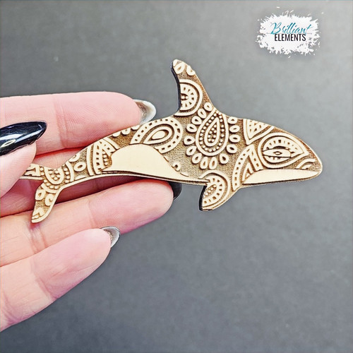 Orca Mandala Magnet | Brilliant Elements