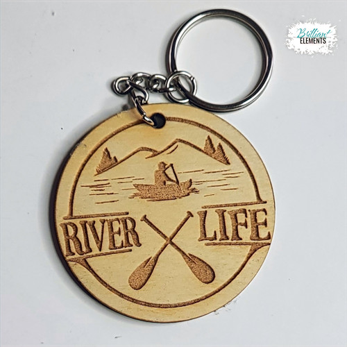 River Life Keychain | Brilliant Elements
