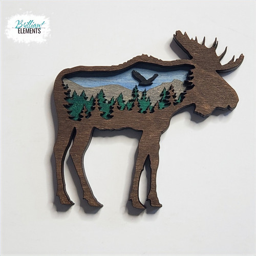 Forest Moose 02 | Brilliant Elements