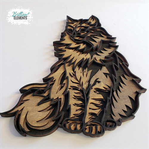 Fluffy Cat | Brilliant Elements