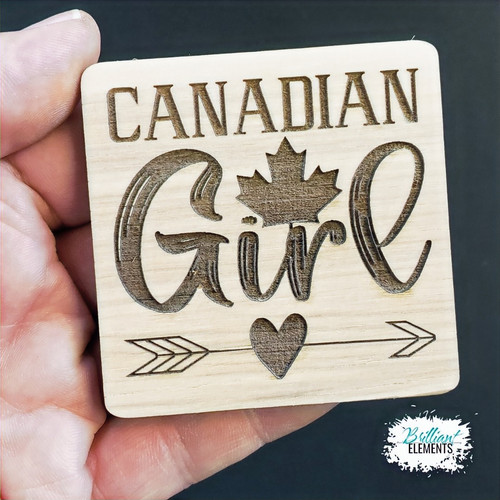 Canadian Girl Magnet | Brilliant Elements