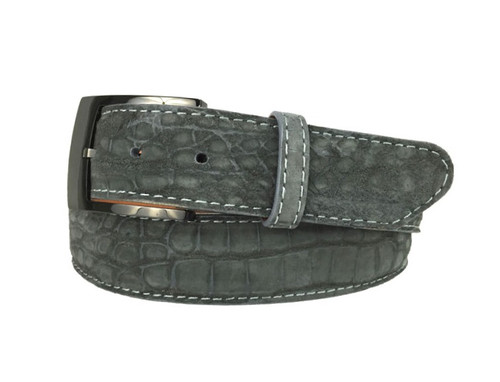 Genuine Suede American Alligator Skin Belts | 59 Golf Creative