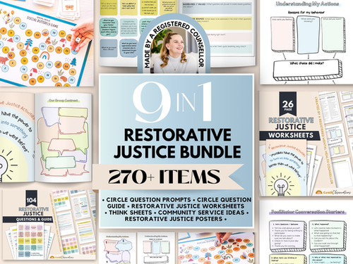Restorative Justice Bundle | Gentle Observations