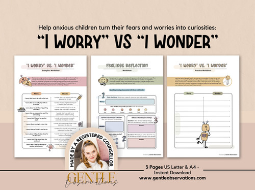 "I Worry" Vs "I Wonder" | Gentle Observations