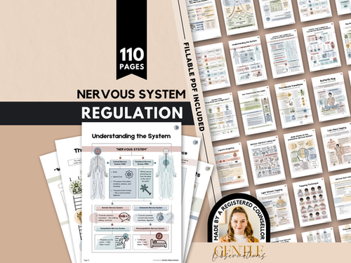 Nervous System Regulation Workbook: Polyvagal Theory Activities and ...