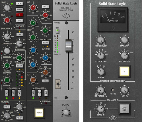 UAD SSL 4000 Series Console Bundle | laresistancemusic