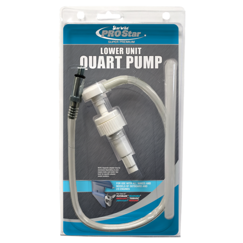 Lower Unit Quart Pump & Lube Tube with optional adapter | LC Marine Ltd