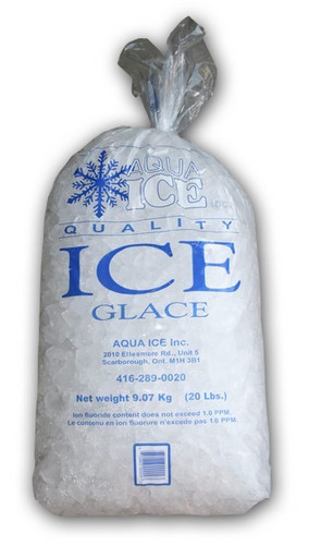 12KG Ice Cubes | Aqua Ice Inc.