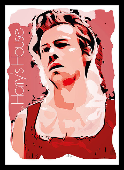 harry styles large poster