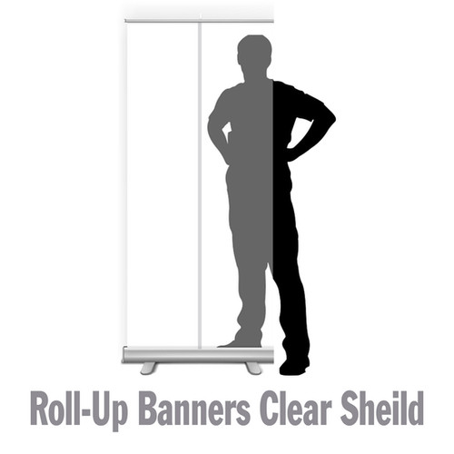 Roll Up Banner Clear Sheild | advanced-images