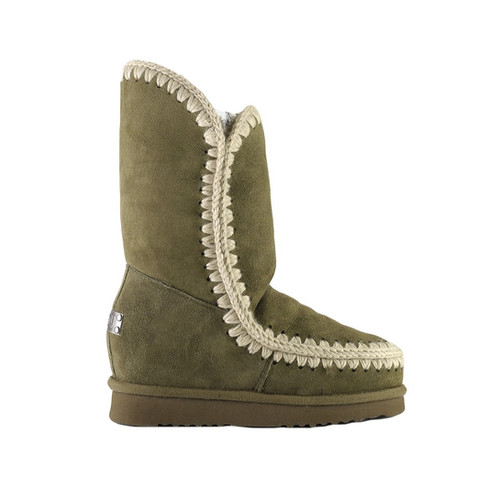 MOU Eskimo inner wedge tall KAKI | Gala Look