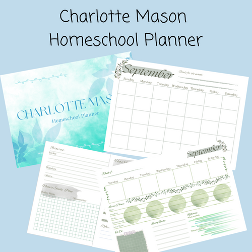 Charlotte Mason Homeschool Planner | Teacher Weena