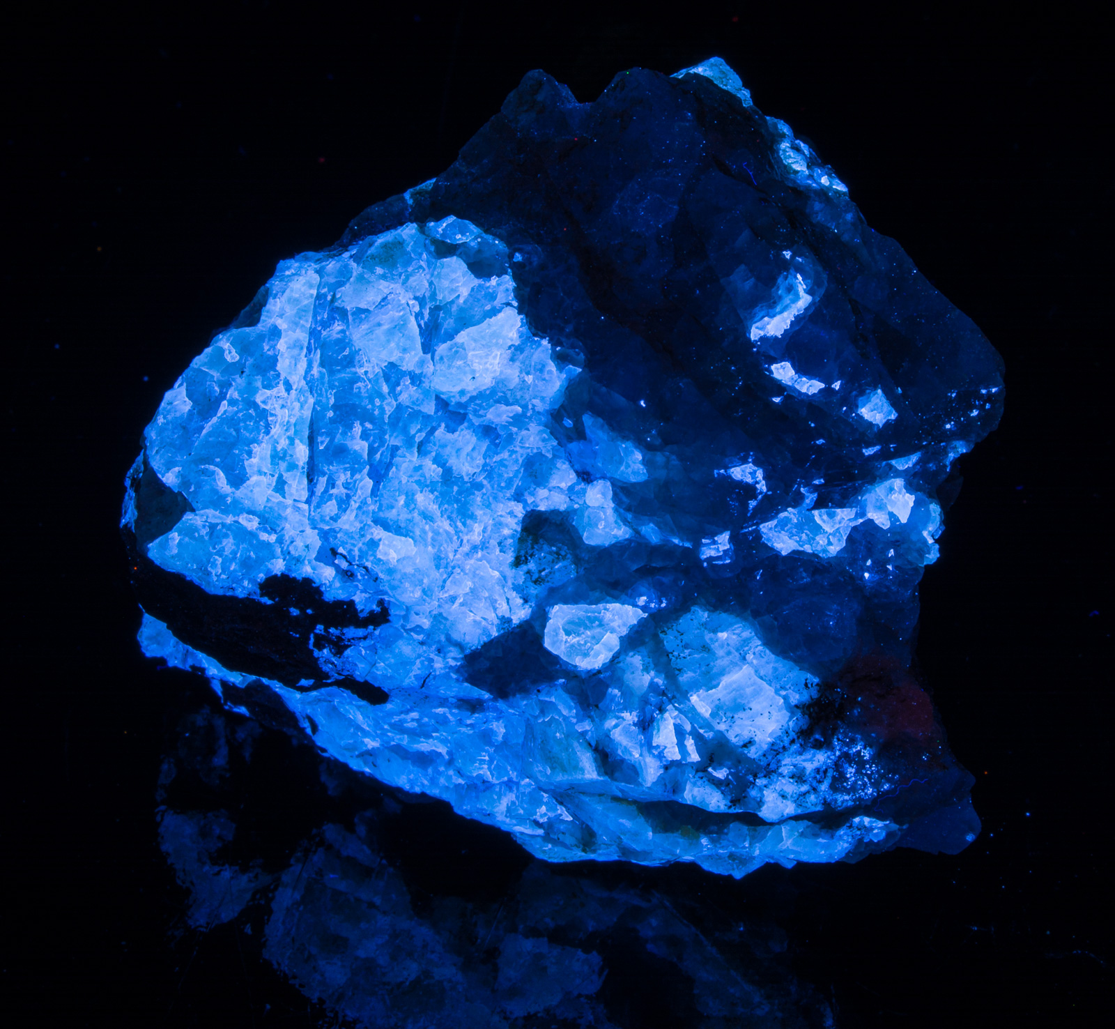Scheelite and Fluorite, Yxsjöberg Mine, Ljusnarsberg, Västmanland ...