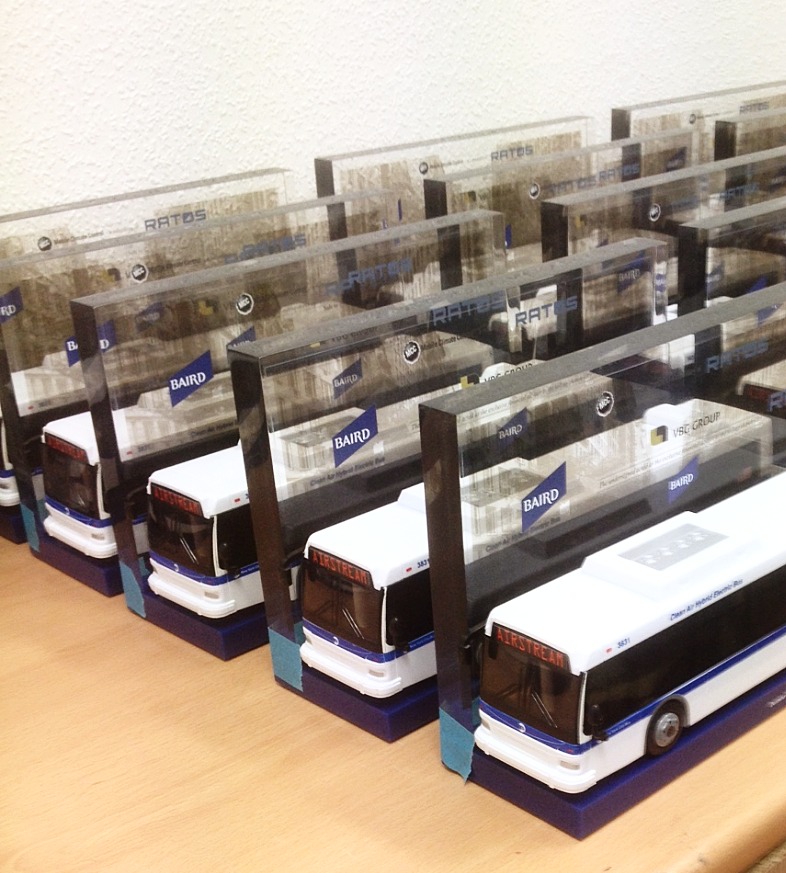 Bespoke acrylic awards, acrylic encapsulation , direct digital print