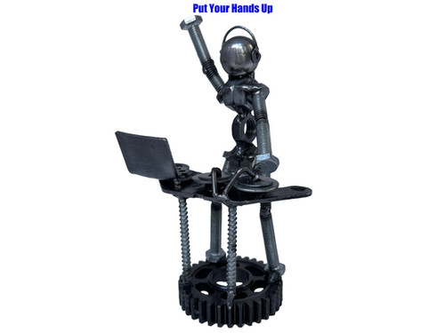 DJ Metal Sculpture - Unique Music Art, Buy Online