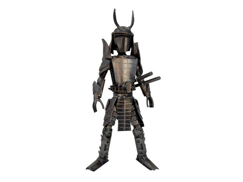Galactic Samurai Warrior – Guardian Stand| Handmade Metal Samurai Art ...