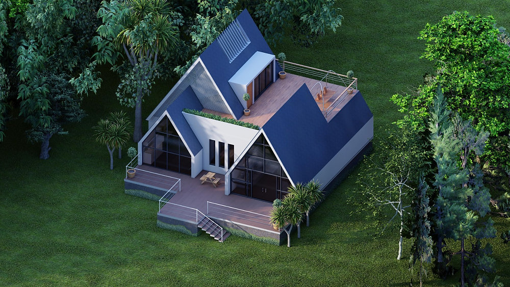 A Frame Architecture - Villas at Hyderabad, Narsapur forest ranges