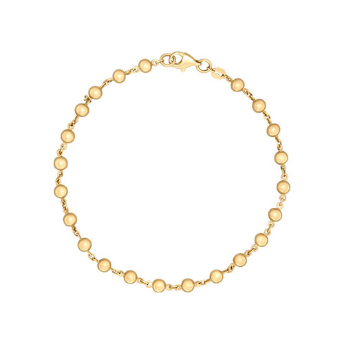 Ball Chain Bracelet, 9ct Gold | Kernow Gold