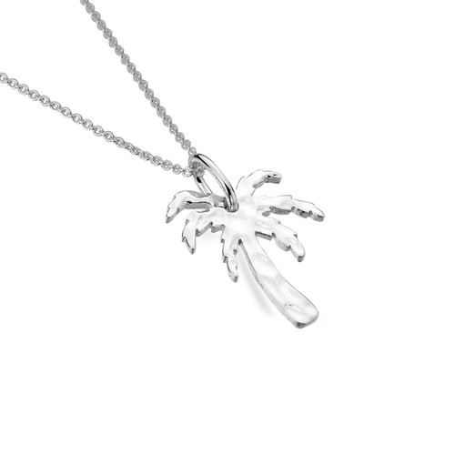 Palm Tree Pendant | Seaside Jewellery