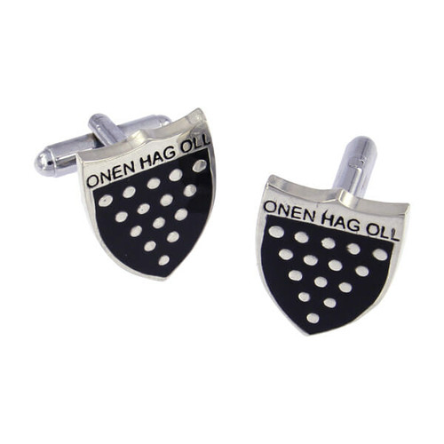 One and All cufflinks, Cornish Tin | Sennen Jewellery