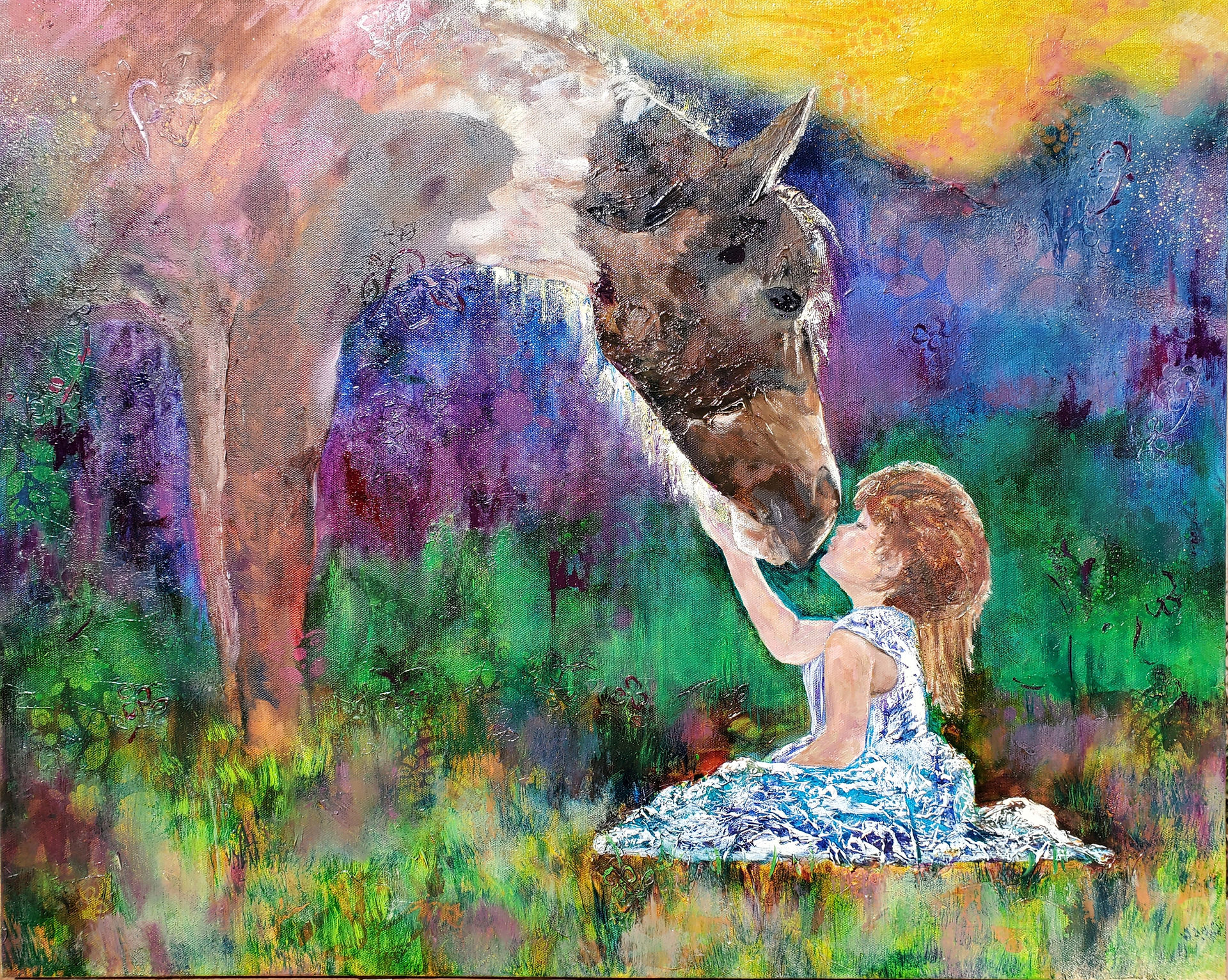 Mixed media oil paintings | MBDavisArt