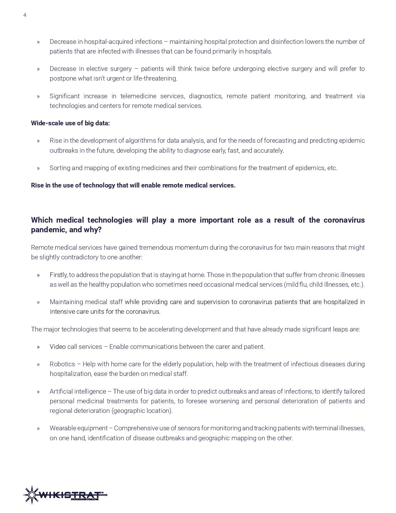 The Future Of Health Covid 19 The Day After Series