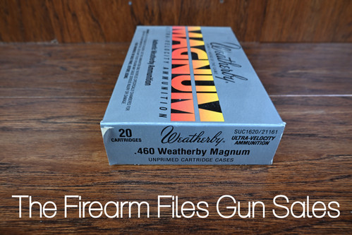 Weatherby 460 Wby Mag Un-Primed Brass Casings New | The Firearm Files