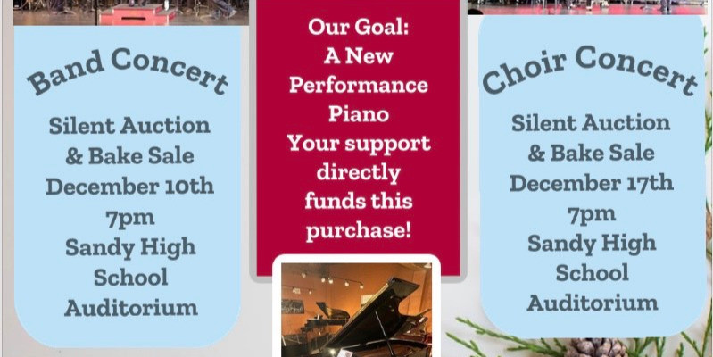 Sandy High Music Program Races to Raise Funds for New Concert Grand ...