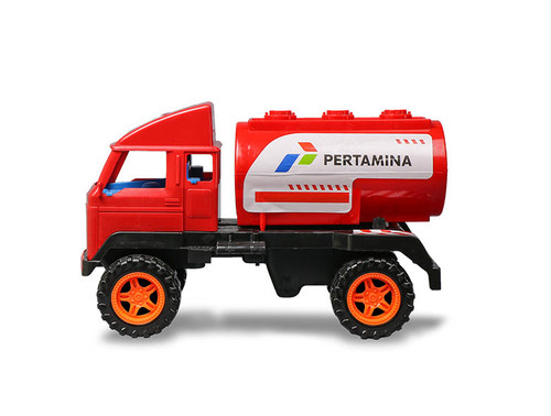 Truck Tangki Mini Roda Hitam - HT-39-RH | 858toys