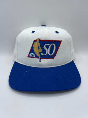 Vintage NBA 50th Anniversary Snapback Hat | Hat Man Dave