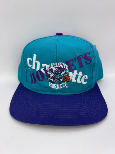 Vintage Charlotte Hornets Competitor Snapback Hat | Hat Man Dave