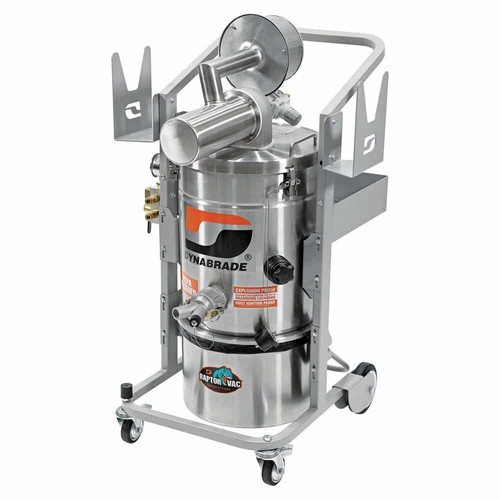 Dynabrade 61465 Raptor Vac Air Powered Portable Vacuum System, 6.25 ...