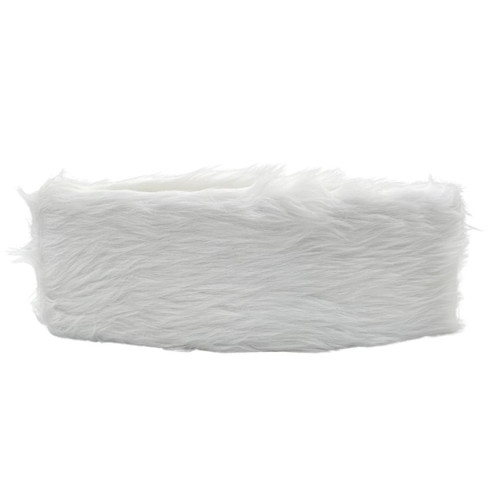 Shop White Fur Topi | Gore Ani Mandali
