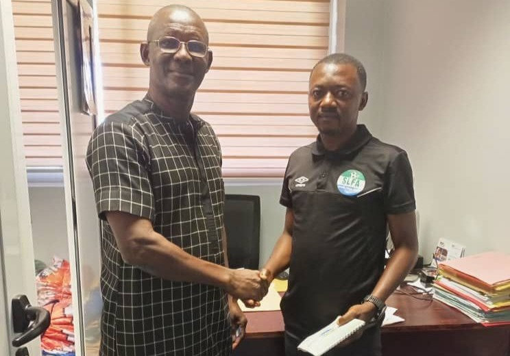 SLFA Youth Football Coordinator Pays Knowledge-Gaining Visit to Accra, Ghana