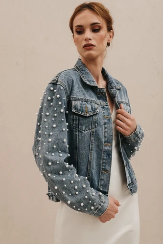 Pearl Sleeve Jacket | Amarillo/Canyon Bridal Store | Ruthette's Bridal ...