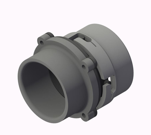 Weather proof and scalable Universal Duct Coupling with Quick Connect ...