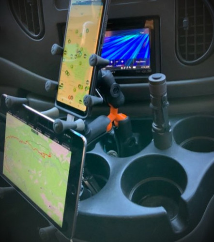 RAM Triple Ball Mount Adapter - 3D File | DT3D