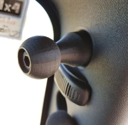 Jeep JK Wrangler A-Pillar RAM Mount | DT3D