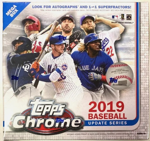 2019 Topps Chrome Update Mega Box | Coastal Sports Collectibles