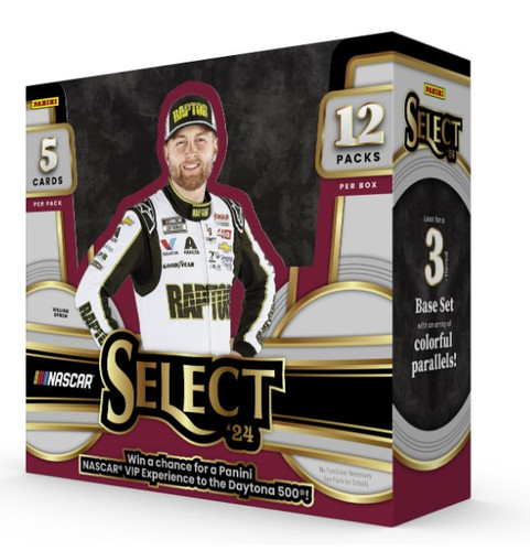 2024 Panini Select Racing Hobby Box | Coastal Sports Collectibles