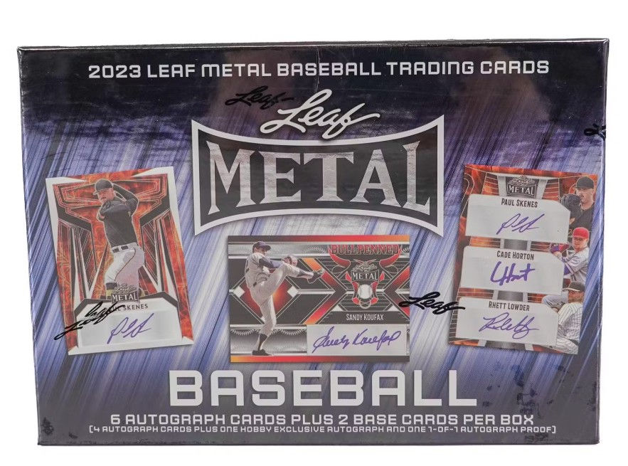 2023 Leaf Metal Baseball Hobby Box | Coastal Sports Collectibles
