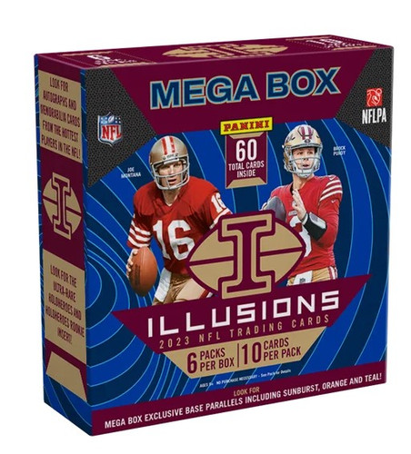 2023 Panini Illusions Football Mega Box | Coastal Sports Collectibles