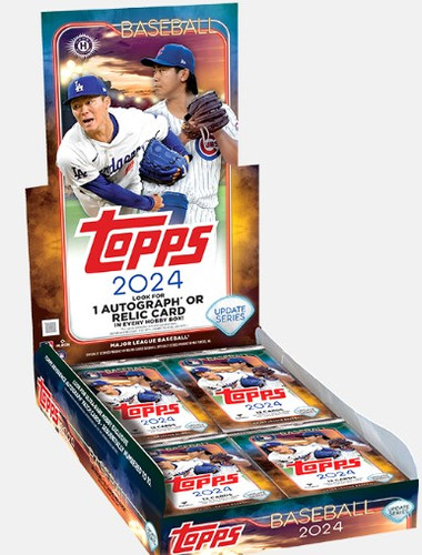 2024 Topps Update Baseball Retail Display Box | Coastal Sports Collectibles