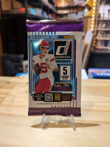 2025 Donruss Football Hobby Gravity Feed Box Pack Coastal Sports