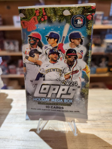 2024 Topps Holiday Baseball Mega Box Pack | Coastal Sports Collectibles