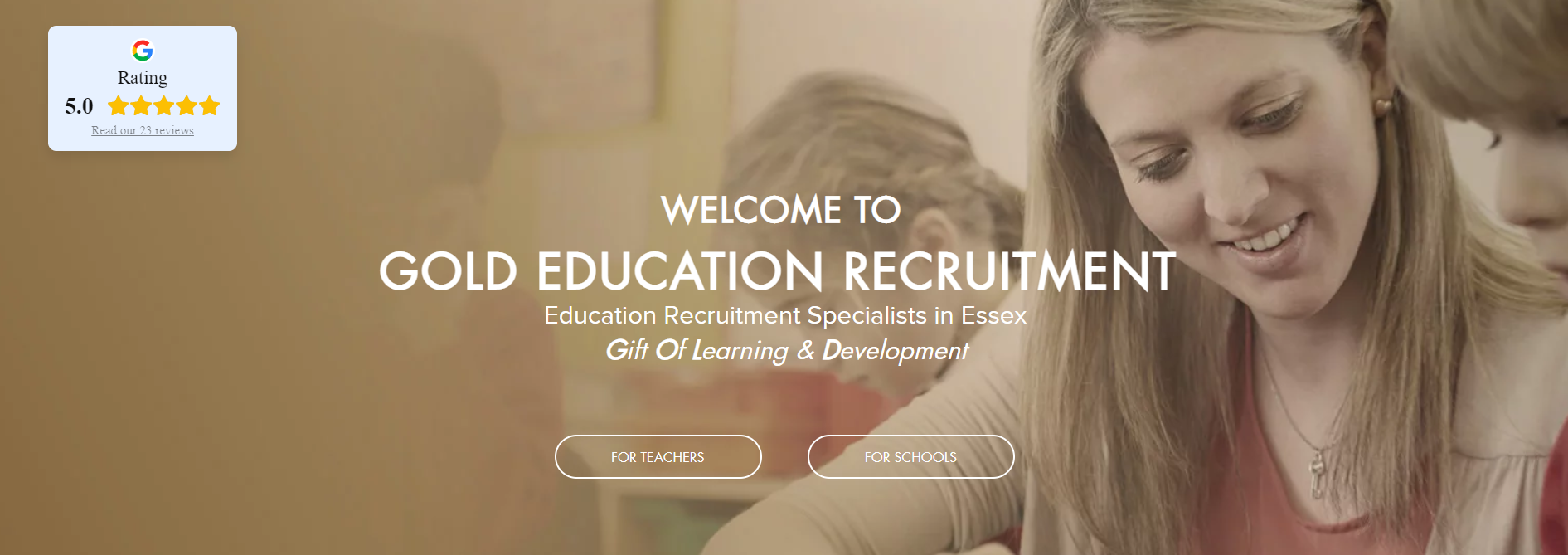 Gold Education Recruitment | Teaching Jobs | Essex