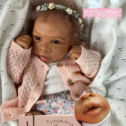 Tutoriel : Comment peindre un bébé ethnique | Passion poupons reborns
